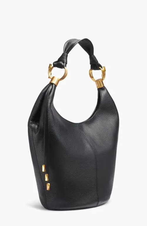 Donna Karan New York Tartan Hobo Bag