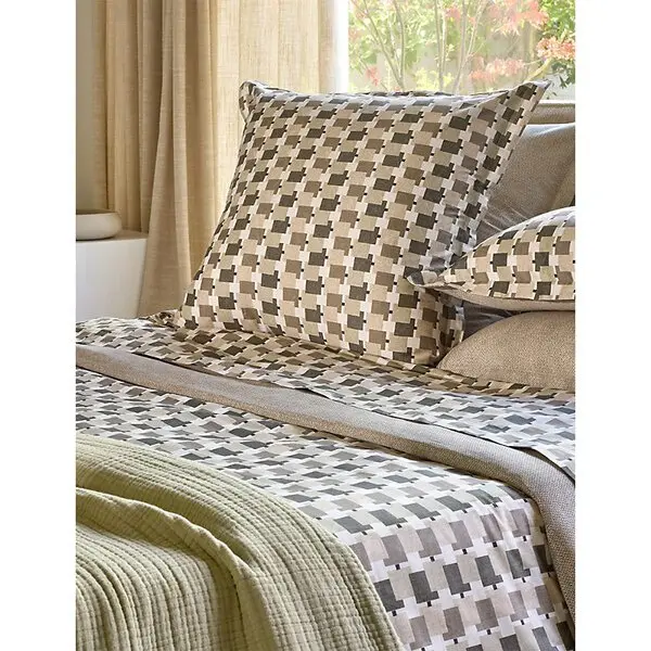 BOSS Lucio Cotton-sateen Fitted Sheet