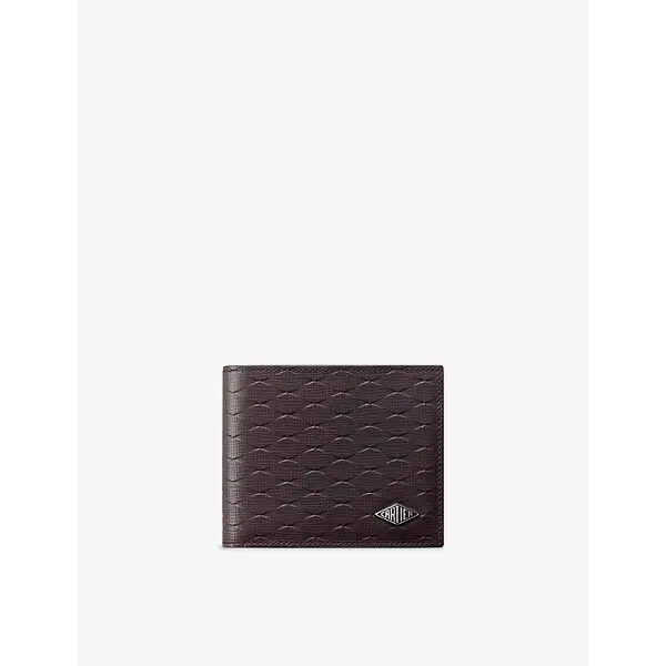 CARTIER Losange Leather Wallet - Ebony