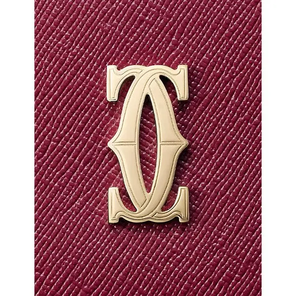 Cartier C De Leather Wallet - Red