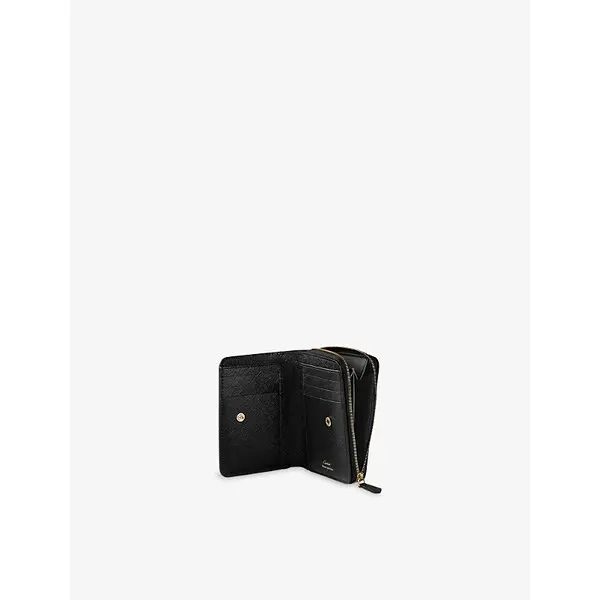 Cartier C De Mini Leather Wallet - Black