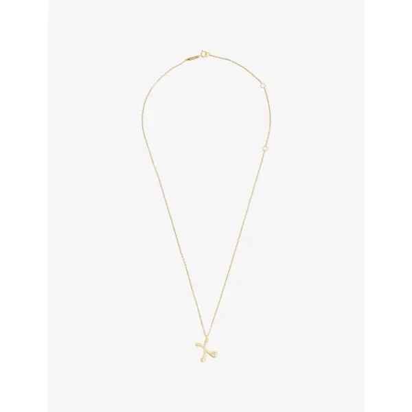 PDPAOLA Initial X 18ct Gold-plated 925 Sterling Silver Pendant Necklace - Gold X