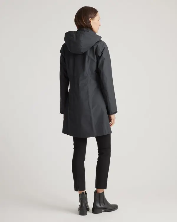 Quince Weather Proof Long Rain Shell Jacket