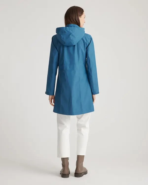 Quince Weather Proof Long Rain Shell Jacket