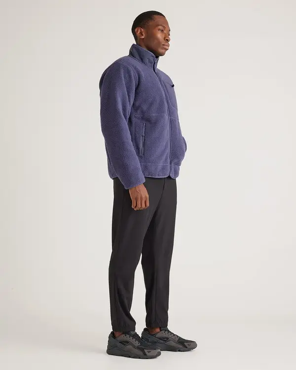 Quince Sherpa Full Zip Jacket