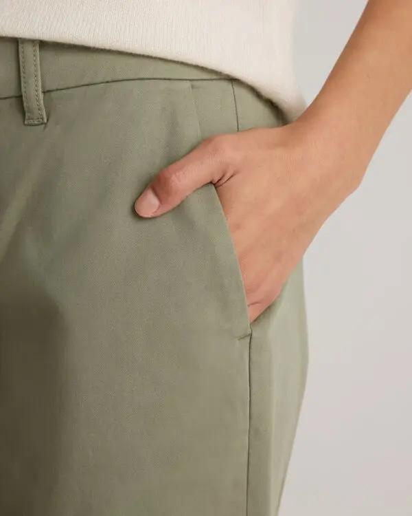 Quince Organic Stretch Cotton Chino Pants