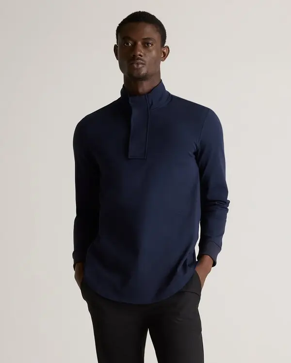 Quince On Par Half-zip Pullover