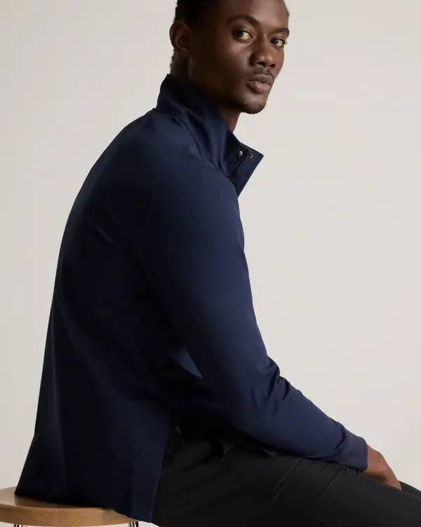 Quince On Par Half-zip Pullover