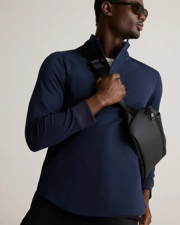 Quince On Par Half-zip Pullover