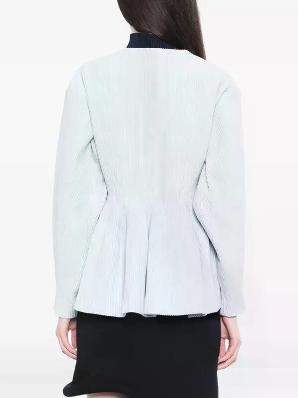 CFCL Peplum Zipped Jacket - Green