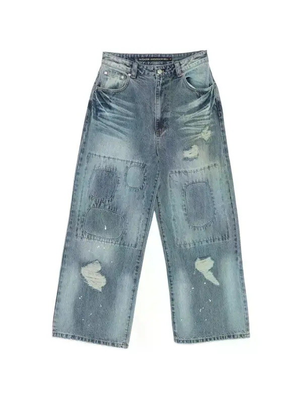 Andersson Bell Patchwork Distressed Jeans
