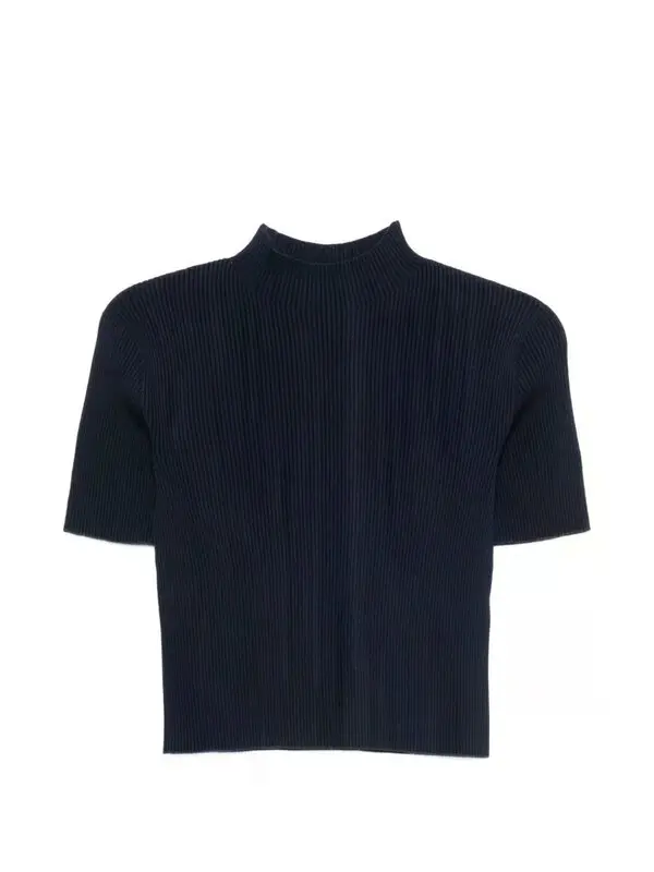 CFCL Portrait Ribbed Top - Blue
