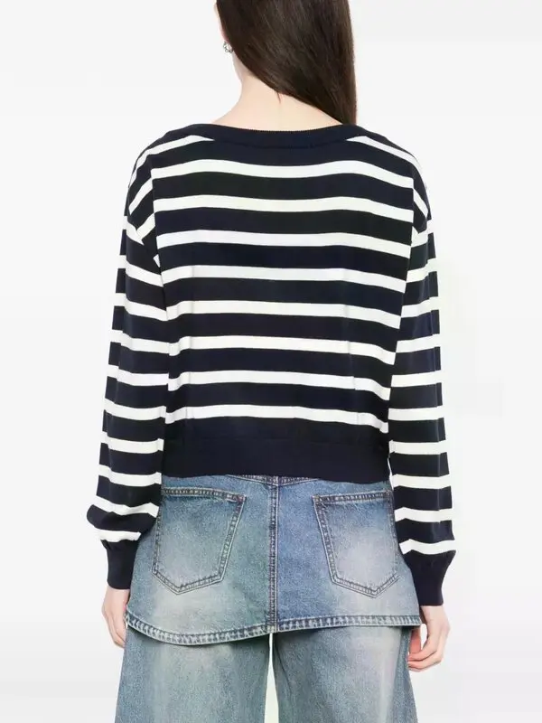 YCH Striped Cardigan