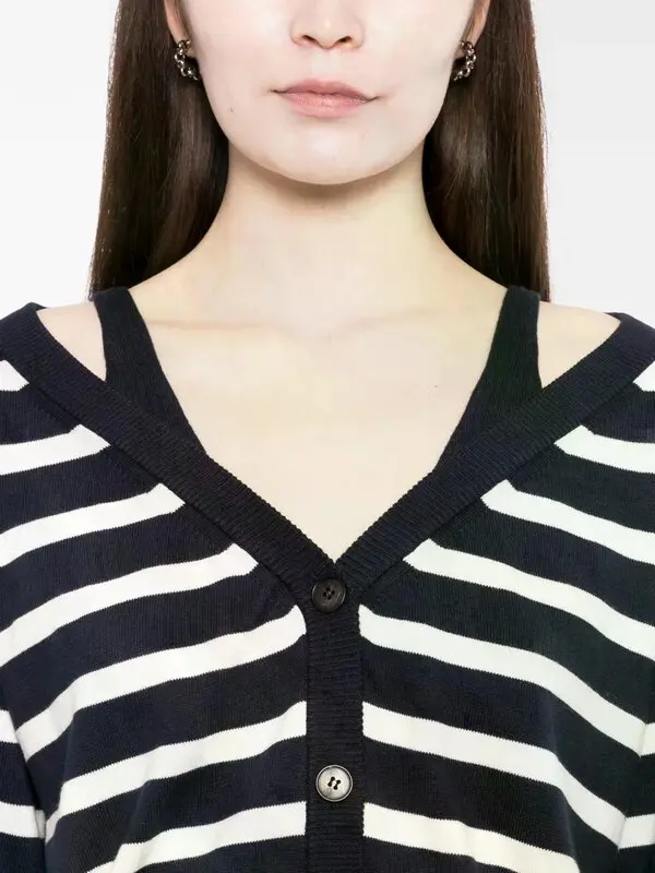 YCH Striped Cardigan