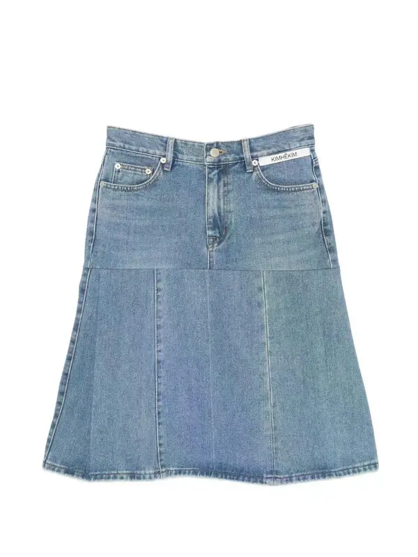 KIMHEKIM Reformed Denim Skirt