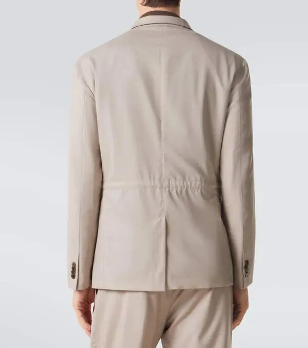 Dunhill Wool Jacket - Grey