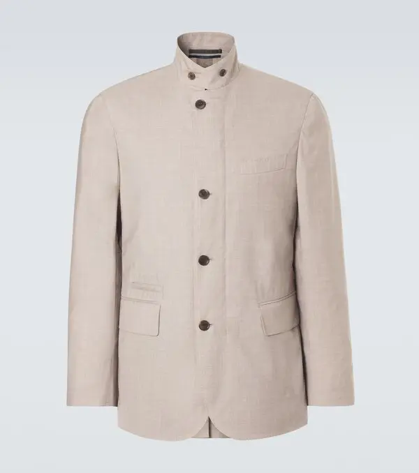 Dunhill Wool Jacket - Grey