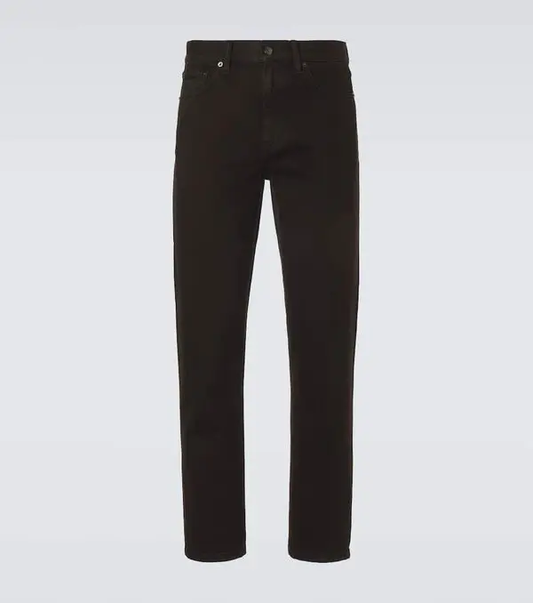 Zegna Straight Leg Jeans - Brown