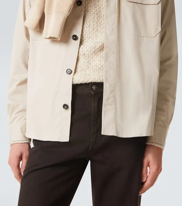 Zegna Straight Leg Jeans In Cashmere - Brown