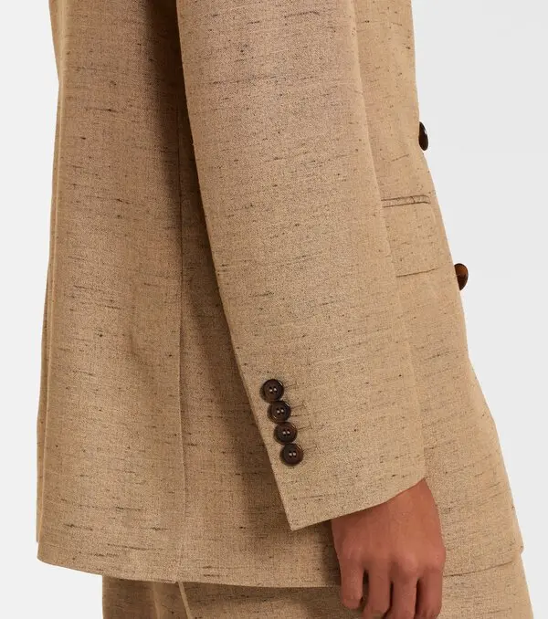 Dolce & Gabbana Oversized Double-breasted Blazer - Beige