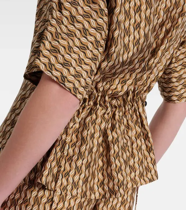 Max Mara Nordica Printed Silk Blouse - Multicoloured
