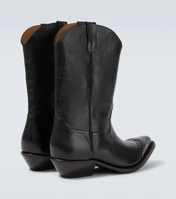 Our Legacy Consultant Leather Cowboy Boots