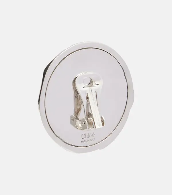 Chloé Clip-on Earrings - Silver