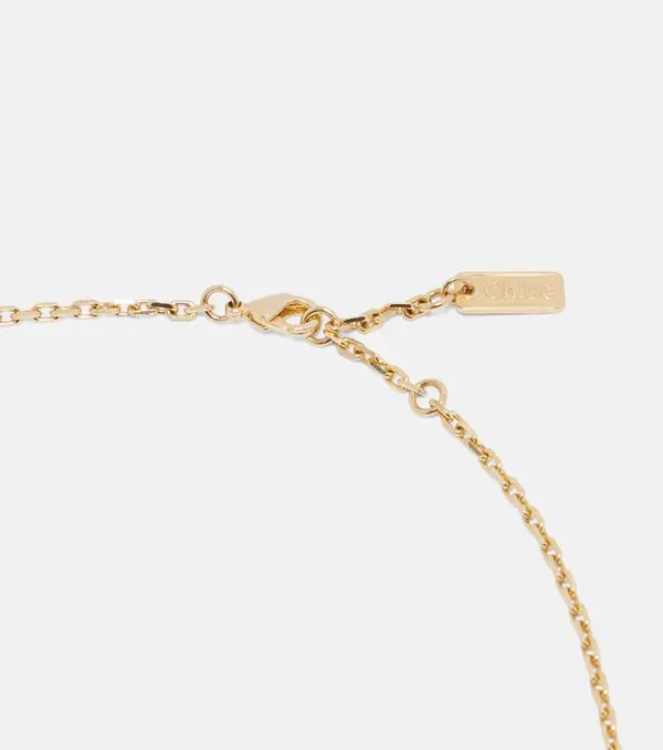 Chloé Floral Necklace - Gold