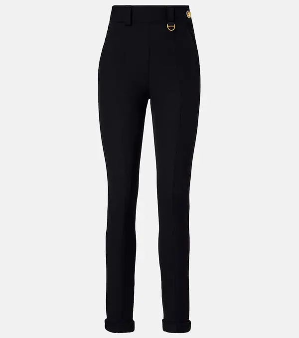 Chloé Embellished Slim Pants - Black