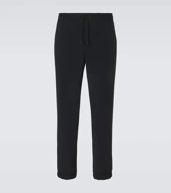 Moncler Striped Sweatpants - Black