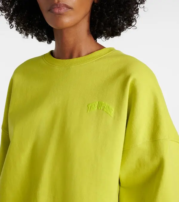The Upside Paloma Cotton Sweatshirt - Green
