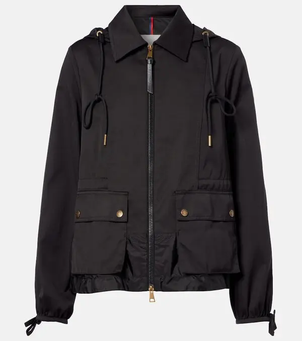 Moncler Adenium Gabardine Jacket - Black