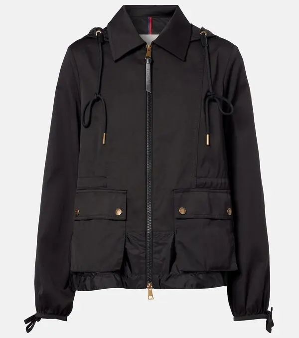 Moncler Adenium Gabardine Jacket - Black