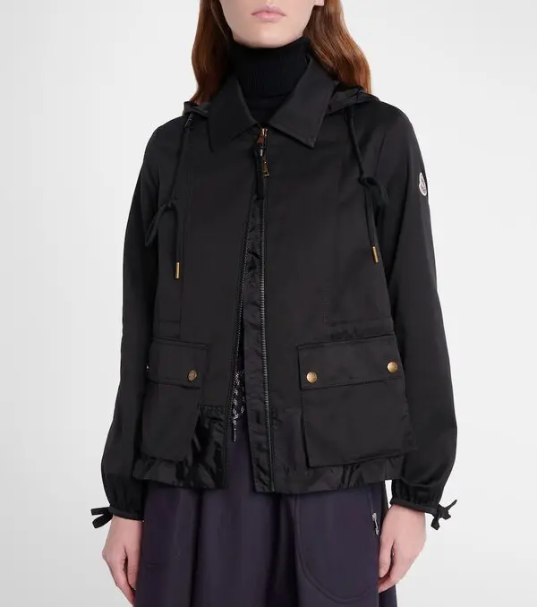 Moncler Adenium Gabardine Jacket - Black