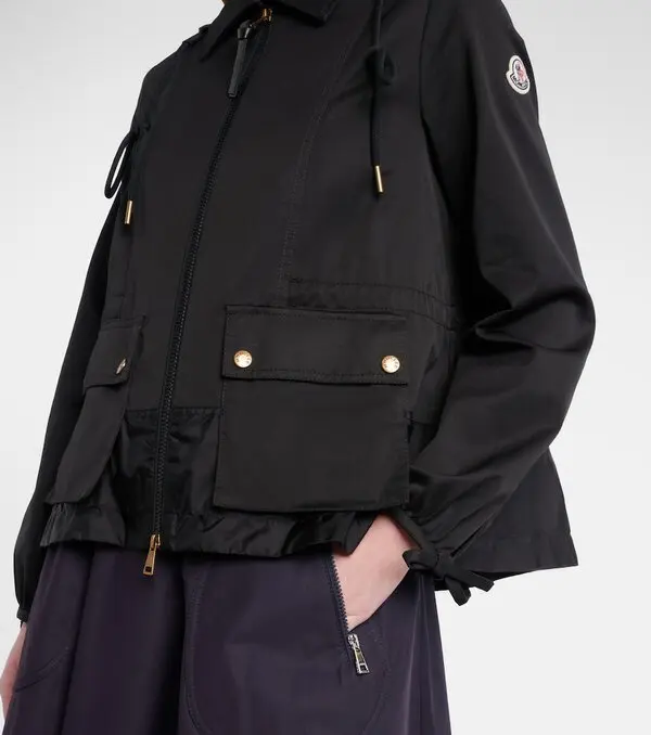 Moncler Adenium Gabardine Jacket - Black