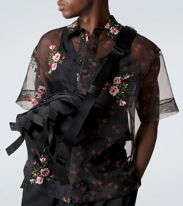 Simone Rocha Bow Embellished Shoulder Bag
