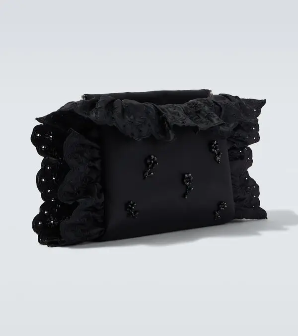 Simone Rocha Embellished Pillowcase Clutch