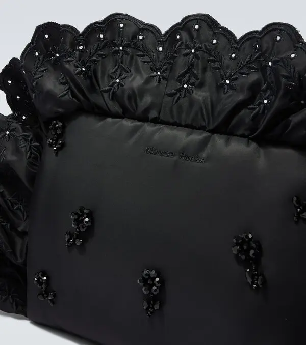 Simone Rocha Embellished Pillowcase Clutch