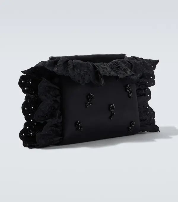 Simone Rocha Embellished Pillowcase Clutch