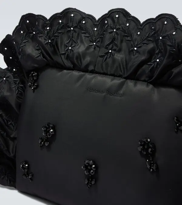 Simone Rocha Embellished Pillowcase Clutch