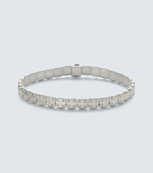 Ileana Makri Tile Medium Sterling Bracelet - Silver