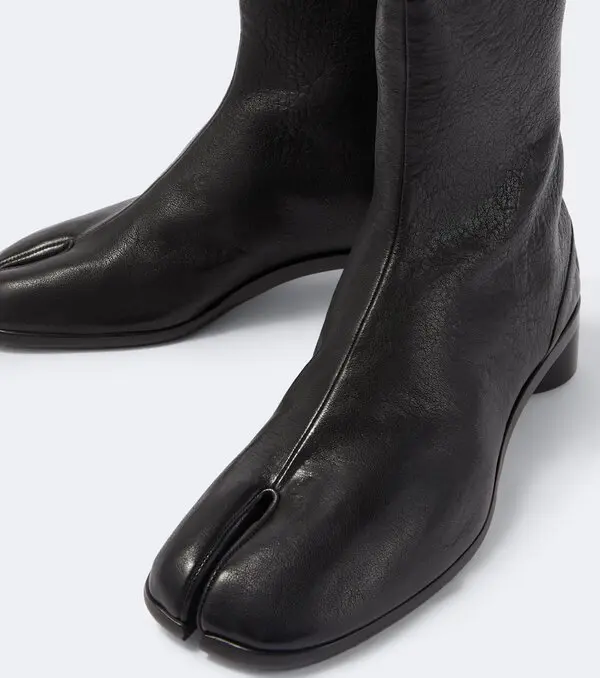MAISON MARGIELA Tabi Leather Ankle Boots