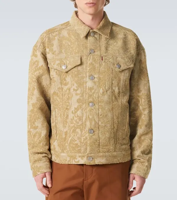 Junya Watanabe X Levi's® Damask Jacquard Jacket - Beige