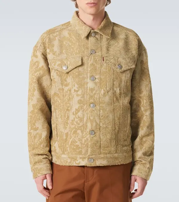 Junya Watanabe X Levi's® Damask Jacquard Jacket - Beige