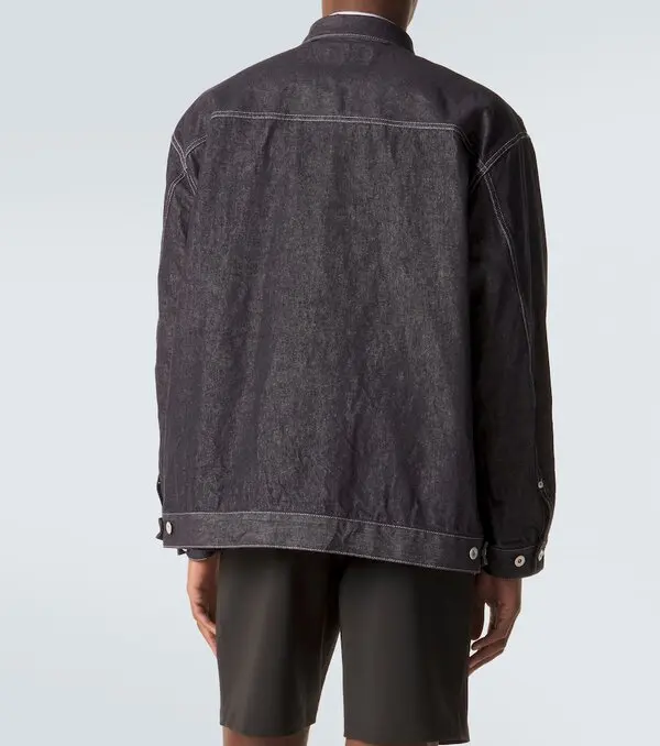 Comme Des Garçons Denim Jacket - Blue