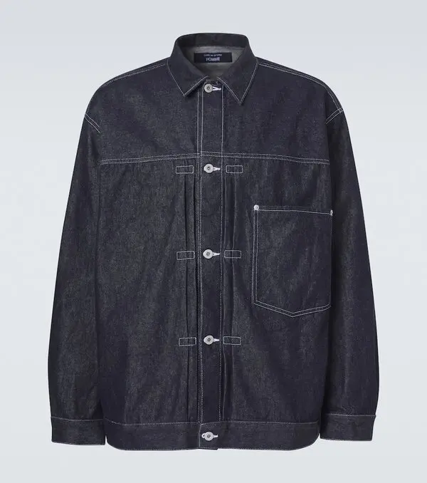 Comme Des Garçons Denim Jacket - Blue