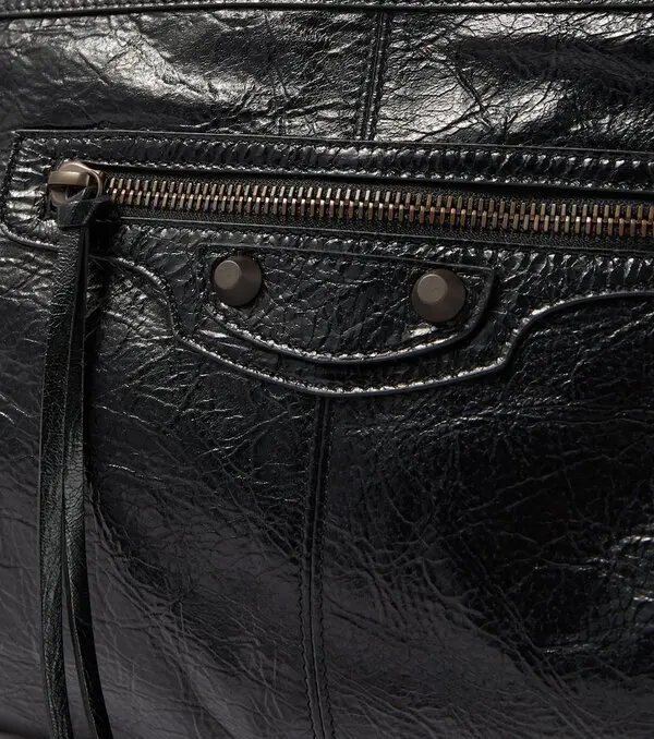 Balenciaga Le City Leather Phone Pouch