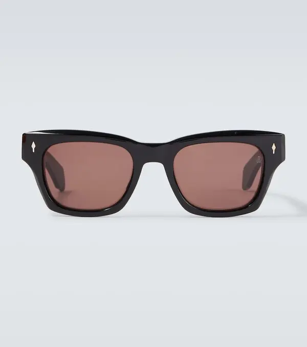 JACQUES MARIE MAGE Dealan 53 Square Sunglasses - Black