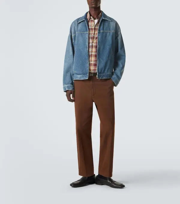 Prada Denim Trucker Jacket - Blue