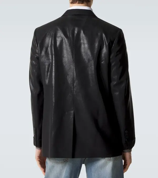 MAISON MARGIELA Double-breasted Virgin Wool Blazer